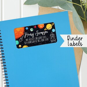 School Labels, Back to School, Personalized Back to School Stickers ...