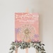 Editable Festival Welcome Sign, Coral Boho Music Festival Baby Shower ...