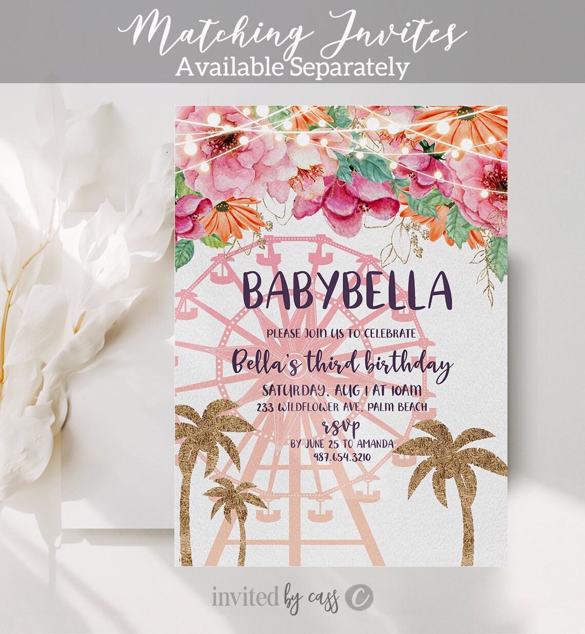 Editable Festival Welcome Sign Floral Music Festival Girls - Etsy