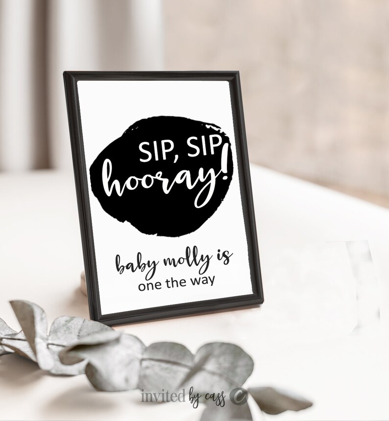 Editable Holy Cow We're Having a Baby Decor Signs Bundle - Etsy