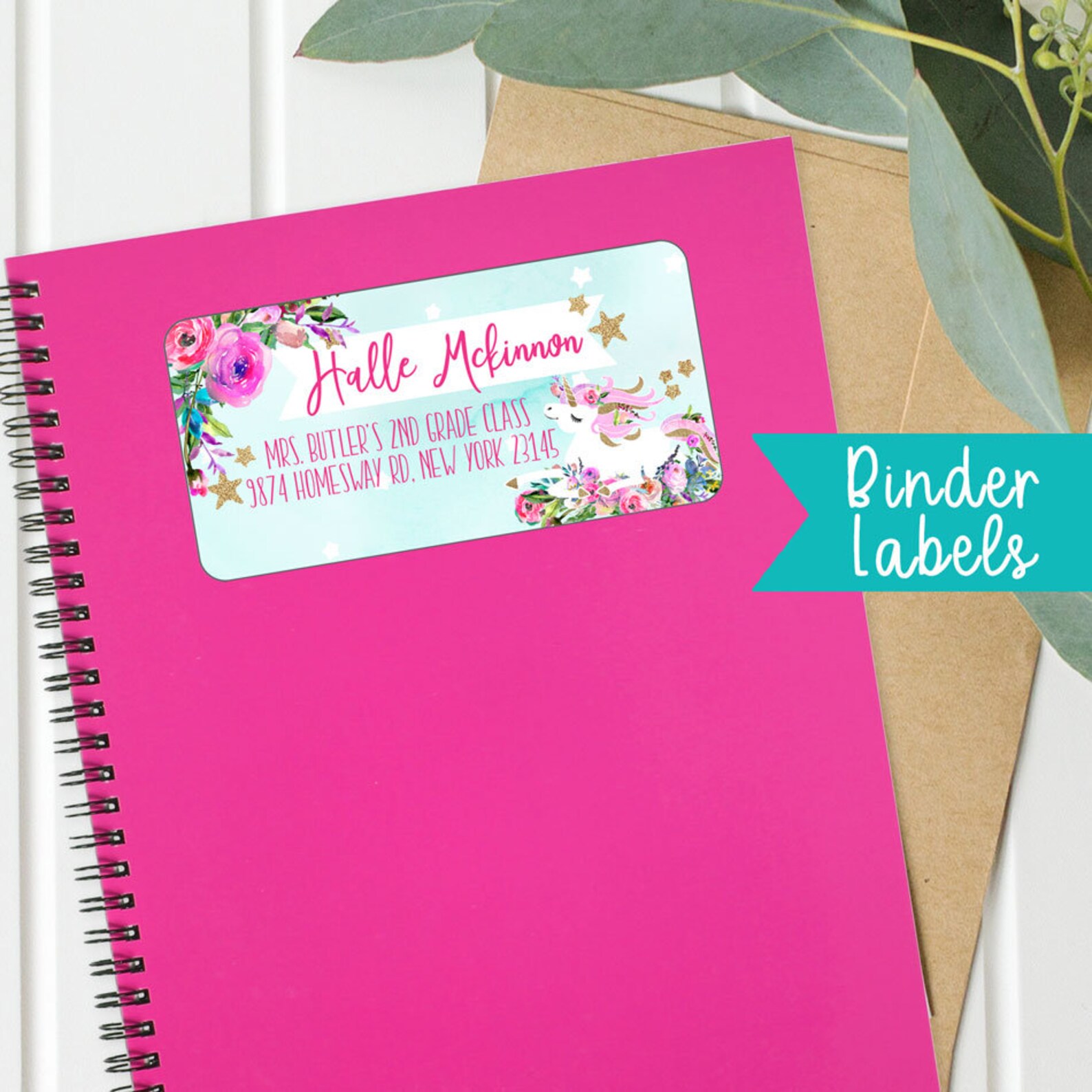 School Labels Back to School Personalized Back to School - Etsy