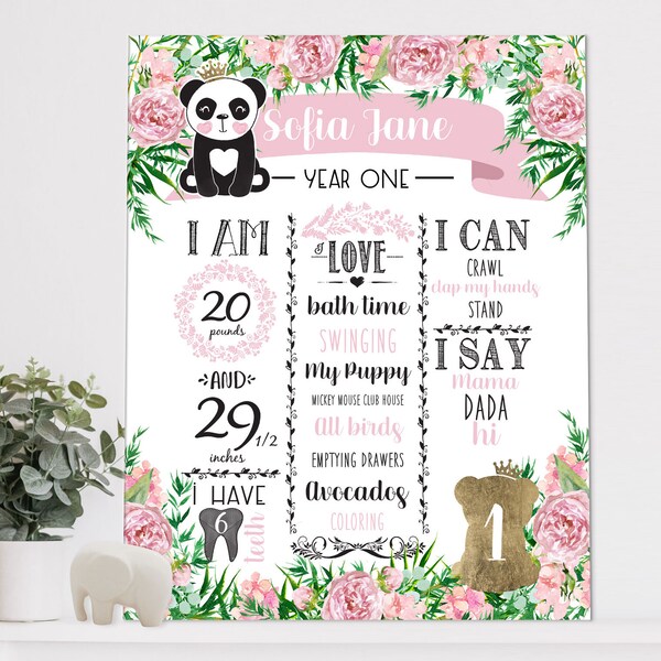Panda Birthday - Etsy