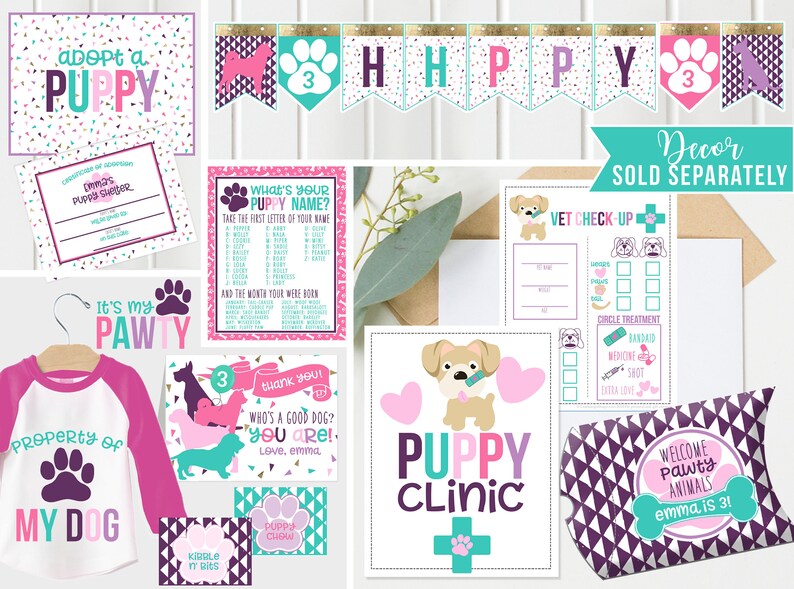 Puppy Clinic Vet Check up Game for Kids Boys and Girls - Etsy