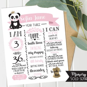Panda Party Bundle | Pink | Panda Birthday Party Printable Decorations ...