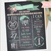 Personalized First 1st Birthday Chalkboard Sign Wild One - Etsy