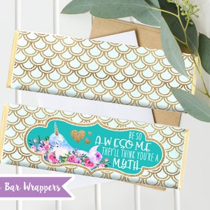 Narwhal Unicorn Under the Sea Party Decor - Purple Floral Gold ...