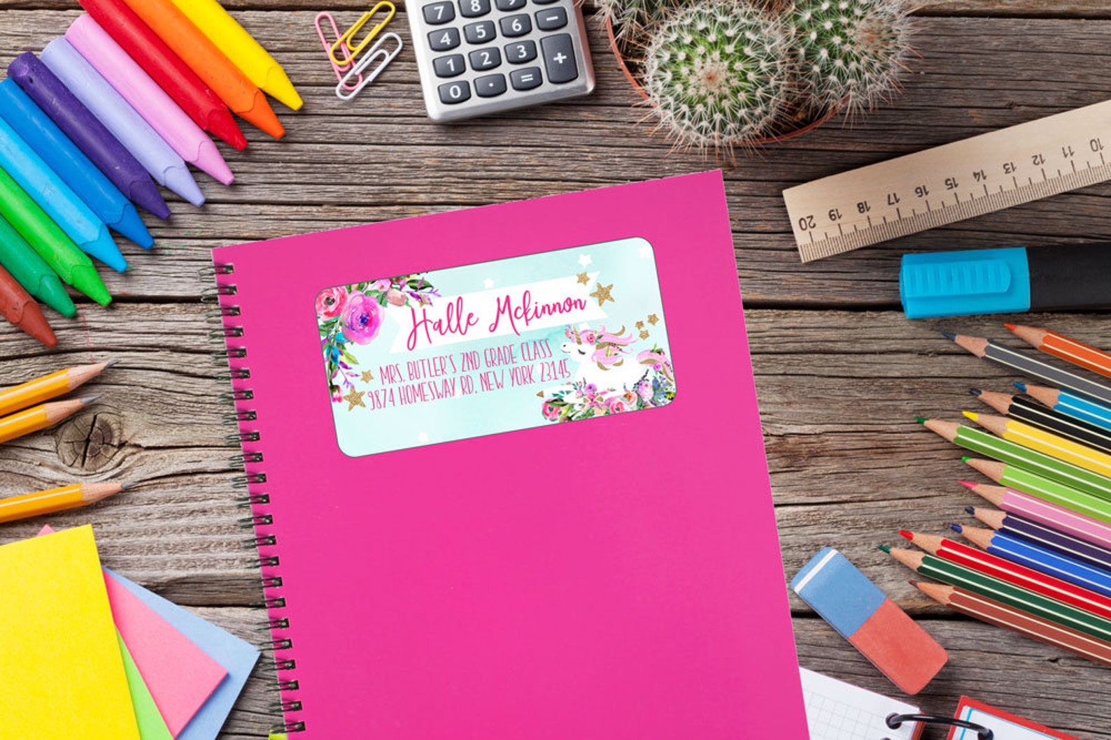 School Labels Back to School Personalized Back to School | Etsy