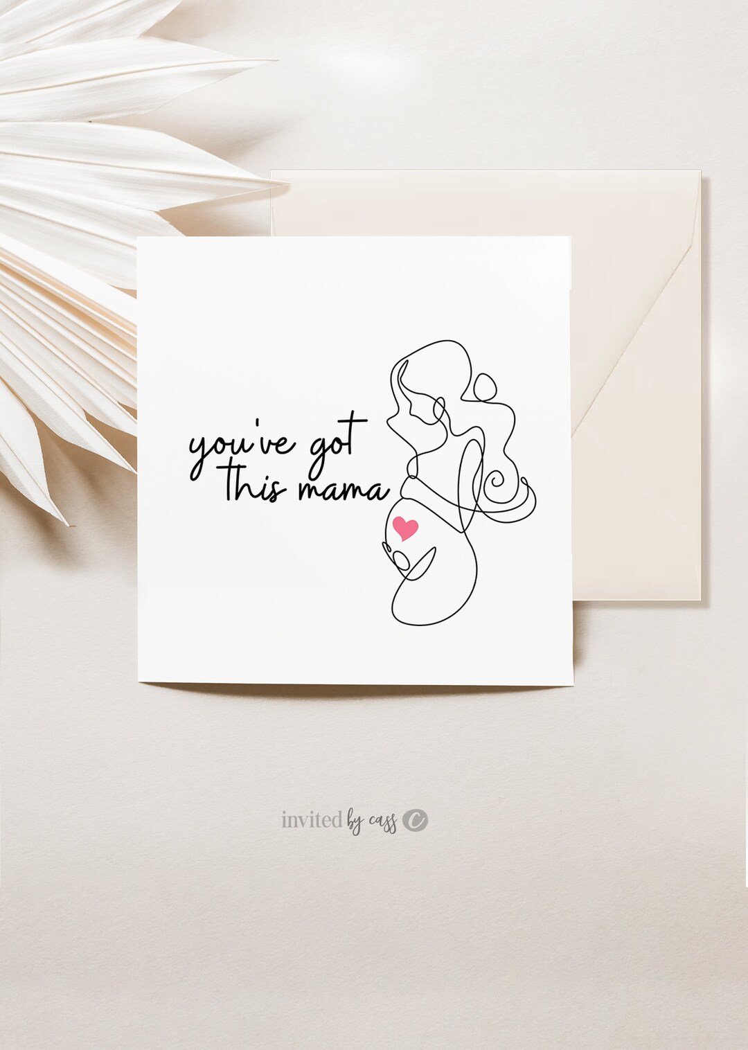 New Mom Card, Pregnancy Card for Her, You've Got This Card for Friend ...