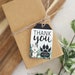 Wolf Party Favor Tags Thank You First Birthday Second - Etsy