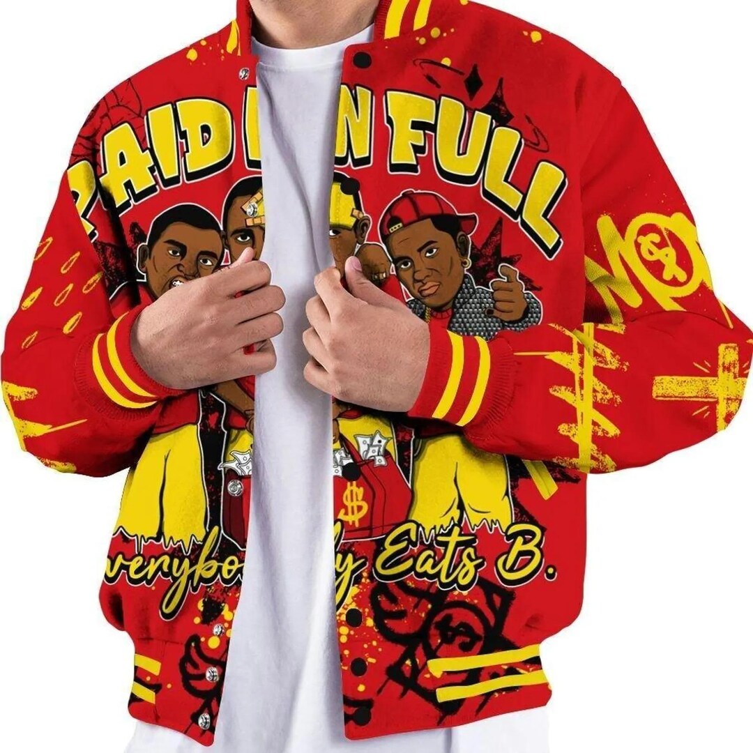 Ferrari 14s Challenge Red Varsity Jacket | Paid in Full Crayon ...