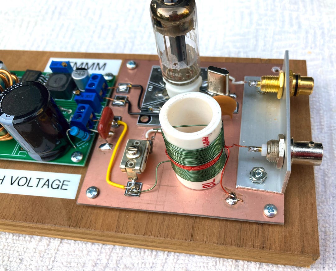 Vacuum Tube Ham Radio QRP CW 40M Transmitter KIT - Etsy