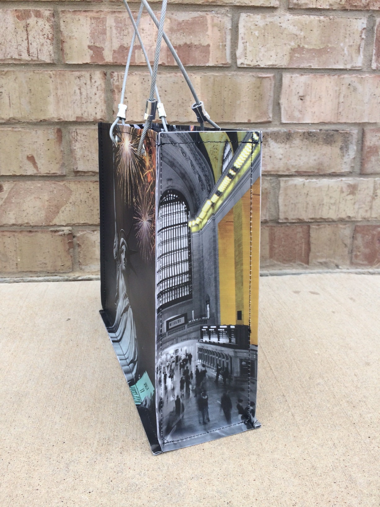 Unique Handbag | Vintage Calendar | Repurposed Calendar | Calendar ...