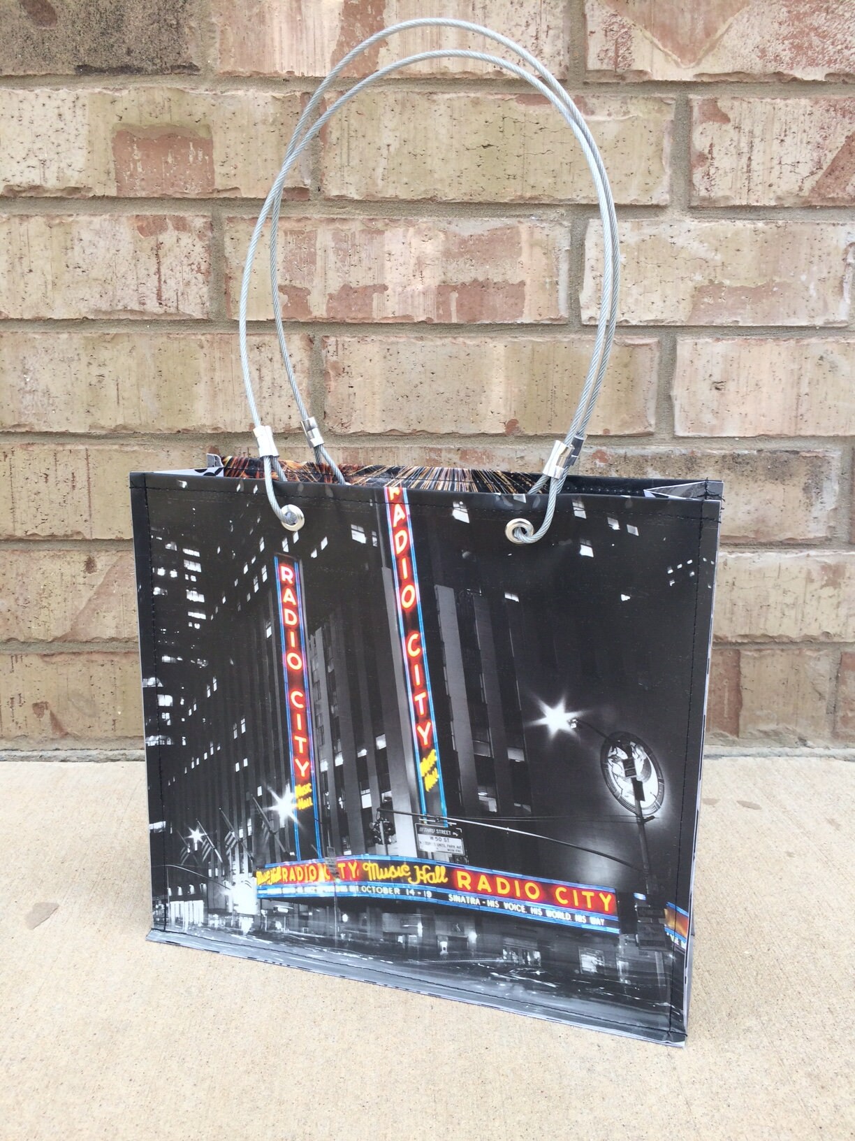 Unique Handbag | Vintage Calendar | Repurposed Calendar | Calendar ...