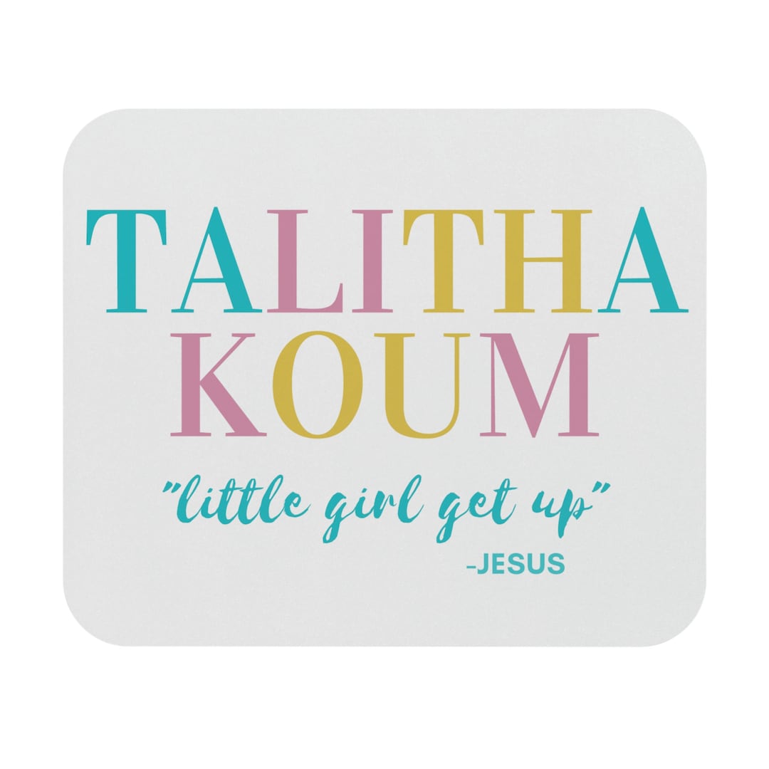 Jesus Said talitha Koum/ Little Girl Get up Bible - Etsy