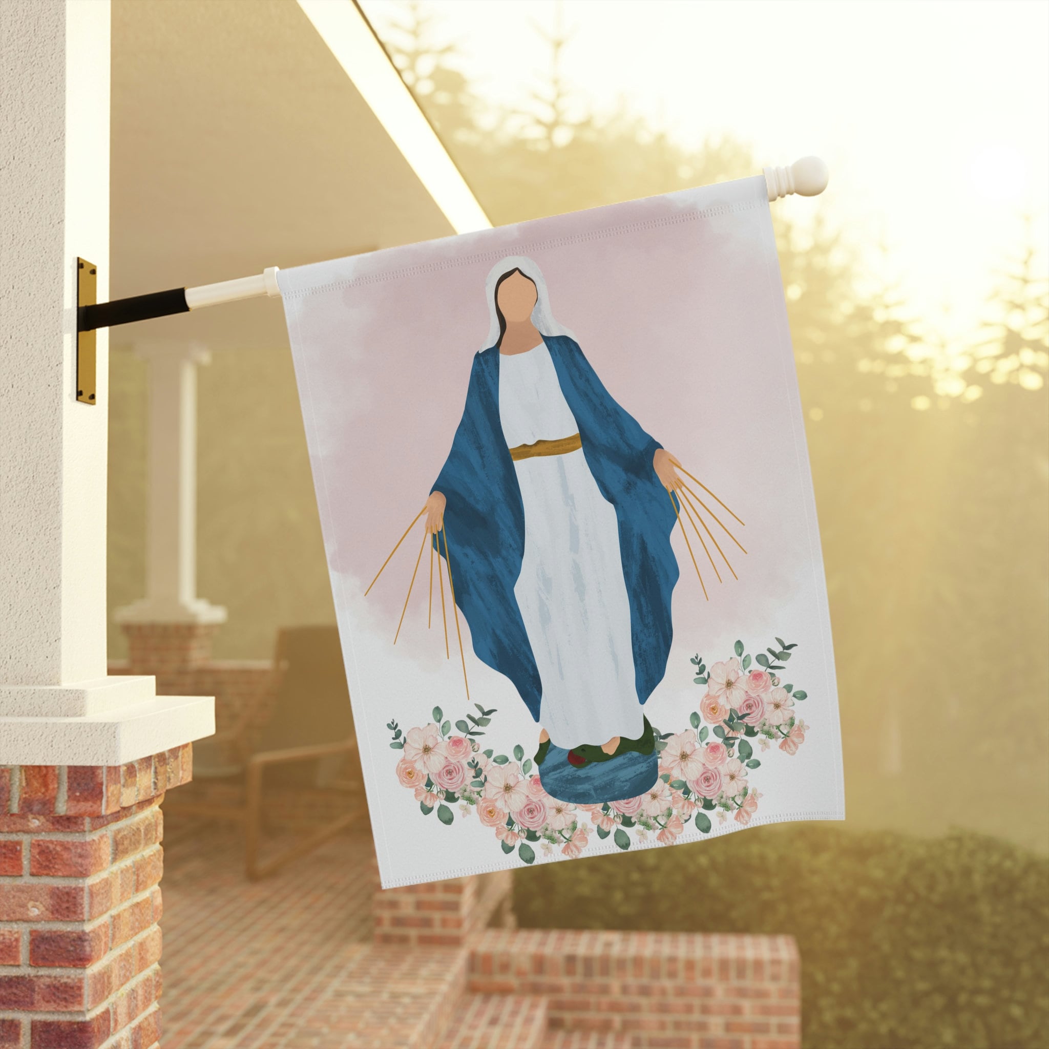 Our Lady of Grace Catholic Home Banner/ Our Lady of Fatima/ Ave Maria ...