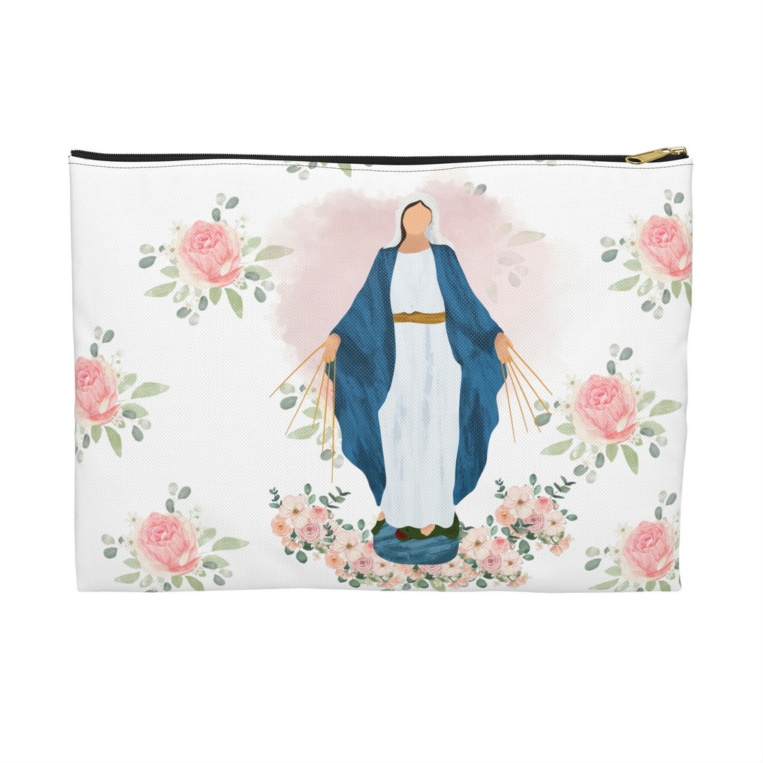 Catholic Chapel Veil Bag - Catholic Mass Bag - Rosary Pouch/tote ...