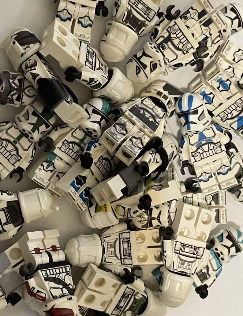 LEGO Star Wars Clone Trooper Mystery Pack – Custom Decaled or Official ...