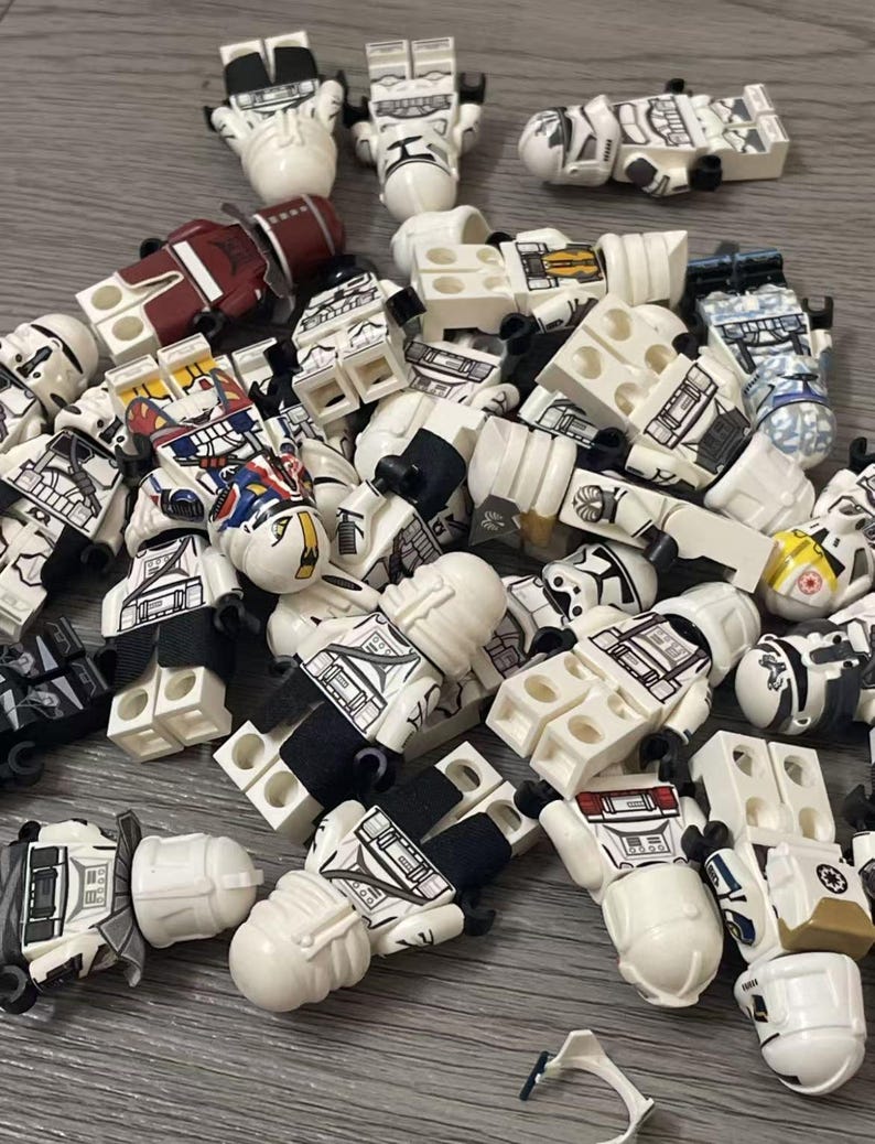 LEGO Star Wars Clone Trooper Mystery Pack – Custom Decaled or Official ...