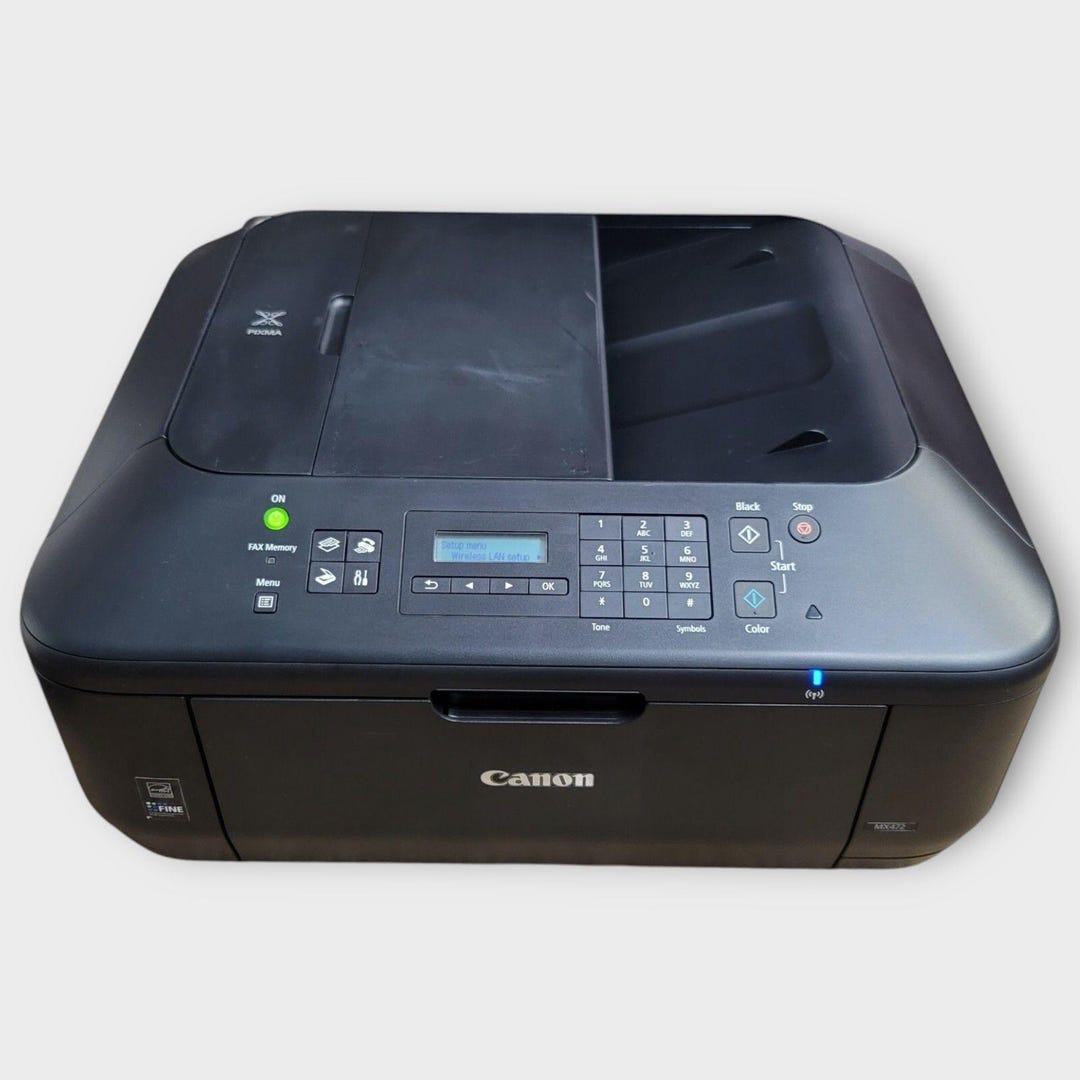 Canon Pixma MX472 All in One Inkjet Wireless Printer Black - Etsy