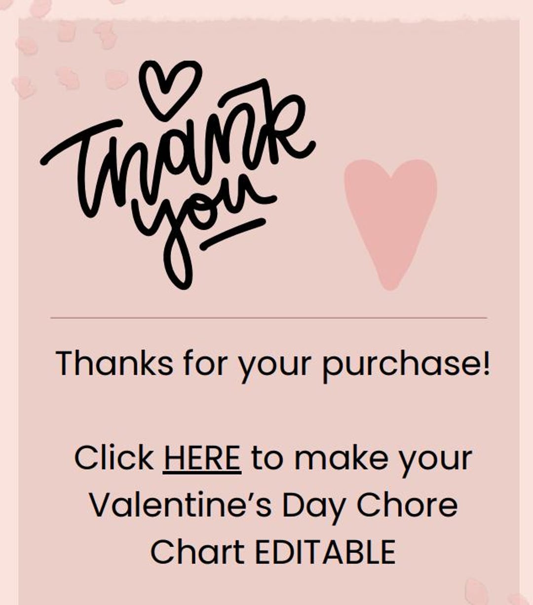 Editable Valentine’s Day Chore Chart for Kids - Etsy