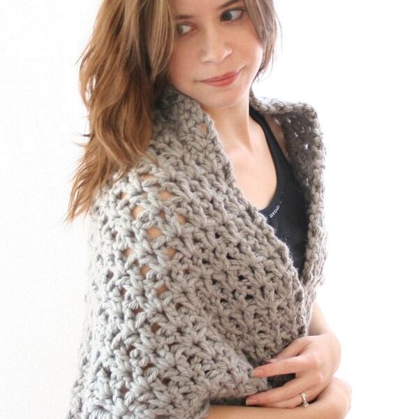Chunky Shawl Pattern - Etsy