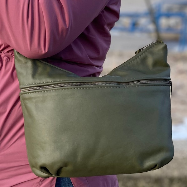 Olive Green Purse - Etsy