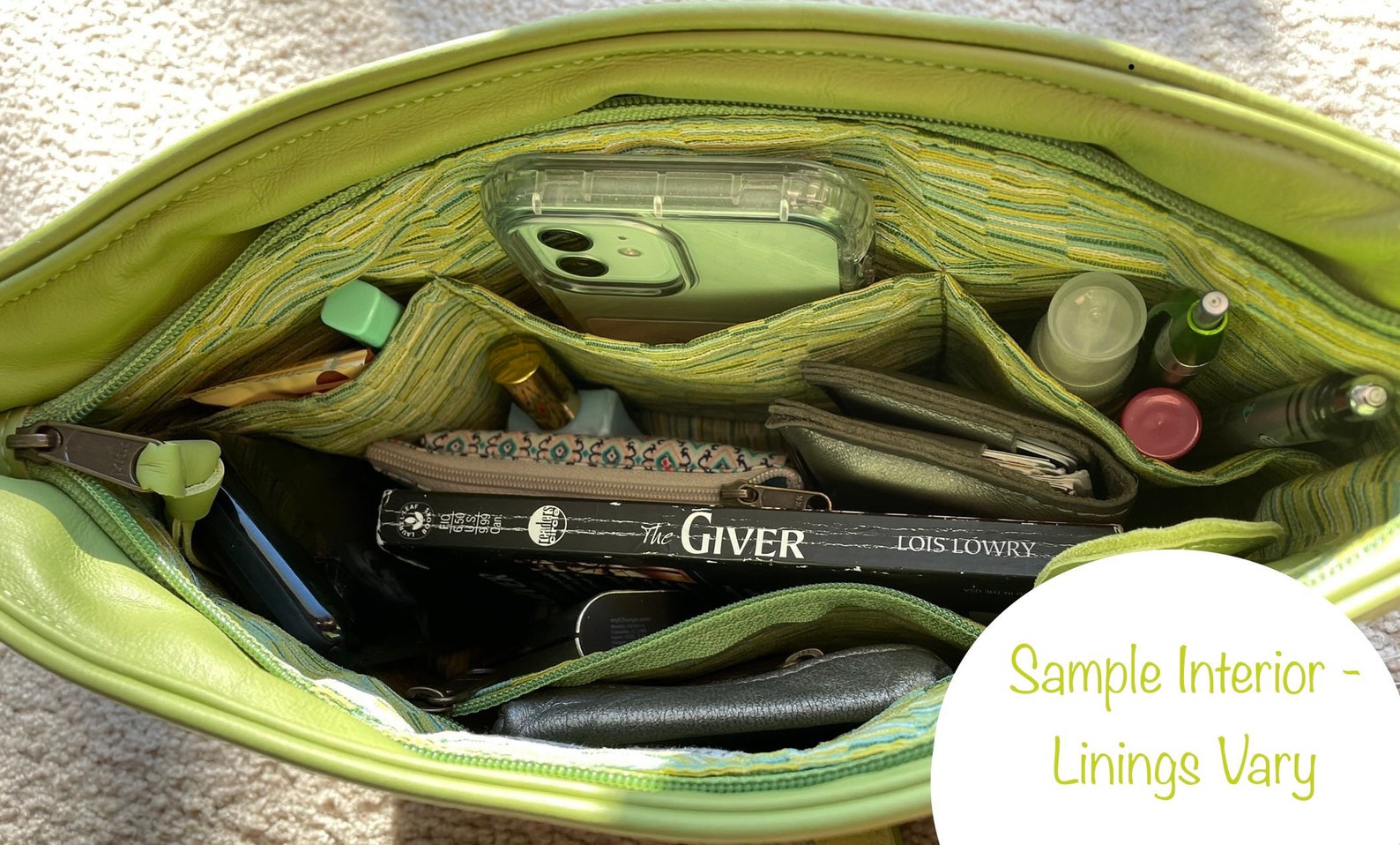 Leather Purse - Caramel Color Leather - Small Rita Style - Made in the ...