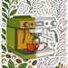 Coffee Coloring Pages PDF • 10 Cozy Café Designs • Instant Download for ...
