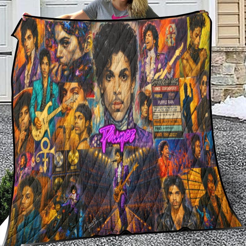PRINCE Quilt (3 Sizes) Custom Art - Etsy
