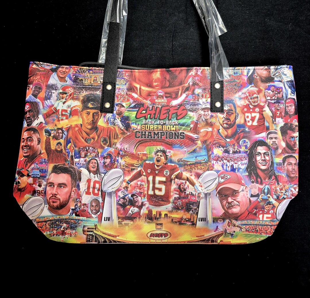CHIEFS PURSE "custom Artwork" - Etsy