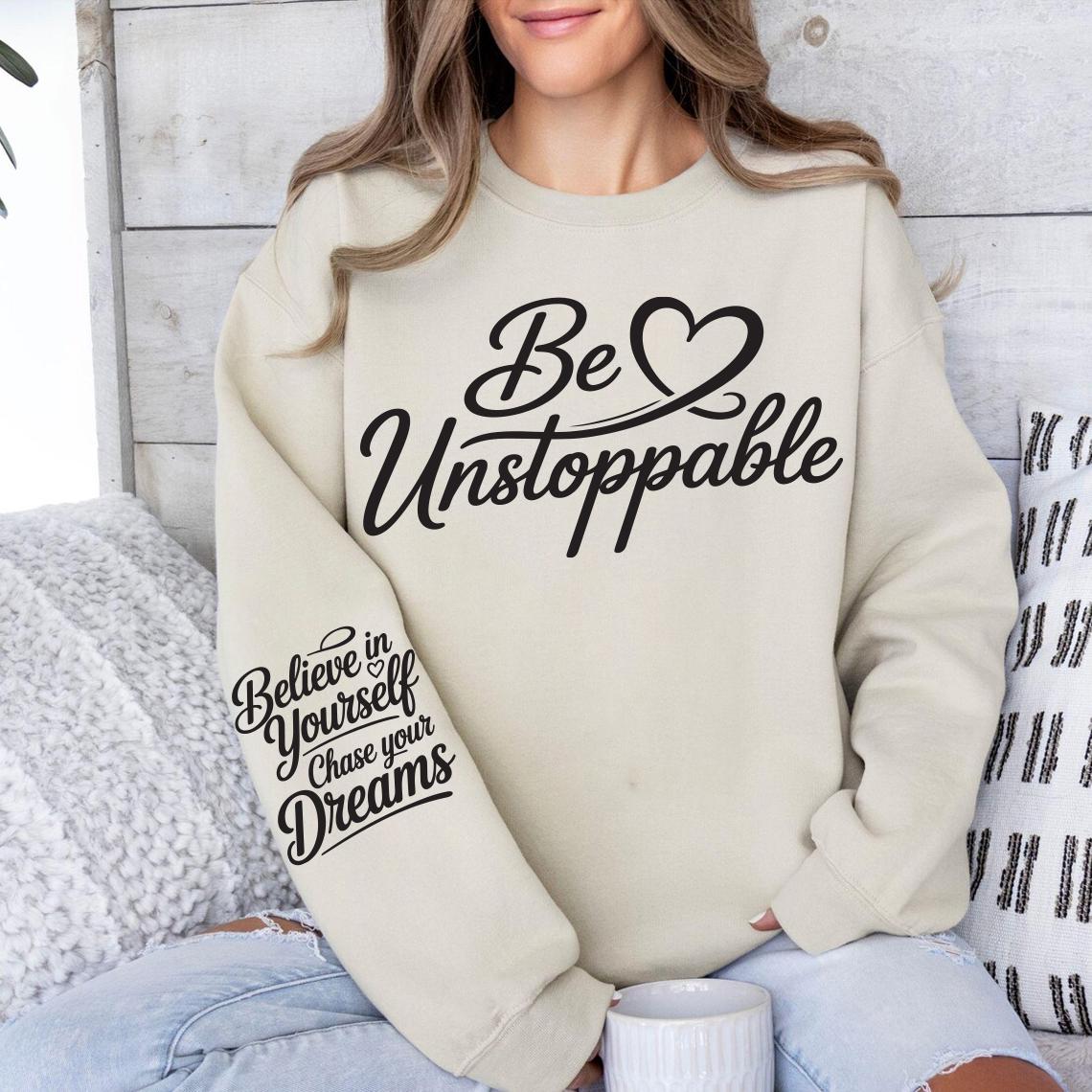Be Unstoppable Believe in Yourself Svg Png, Self Love Svg, Motivational ...
