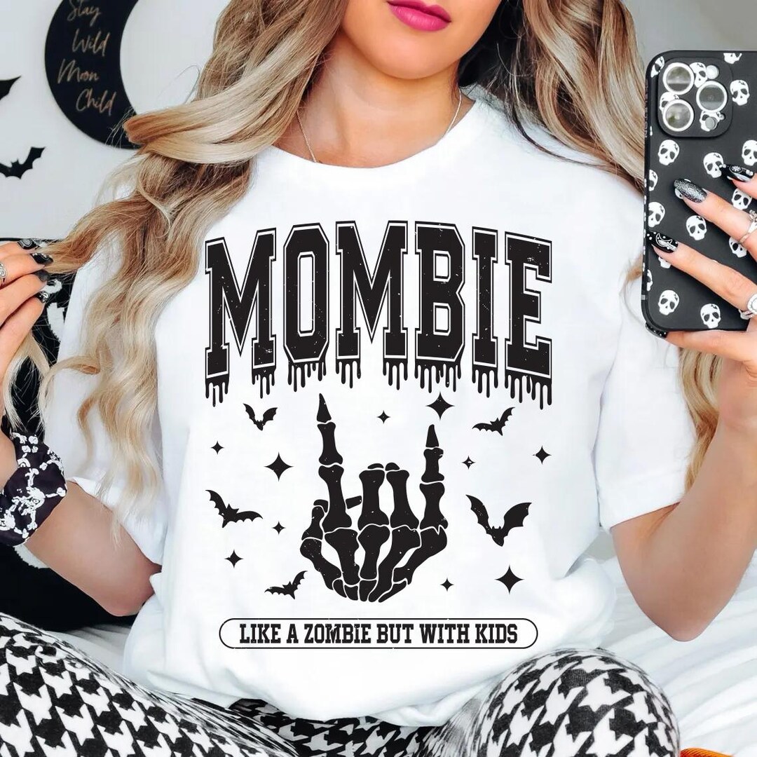 Skeleton Hand Mombie Png, Halloween Png, Fall Png, Witchy Mama Png ...