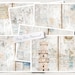 Baby Blue Botanical JOURNAL Digital Collage Sheet Collection of 6 ...