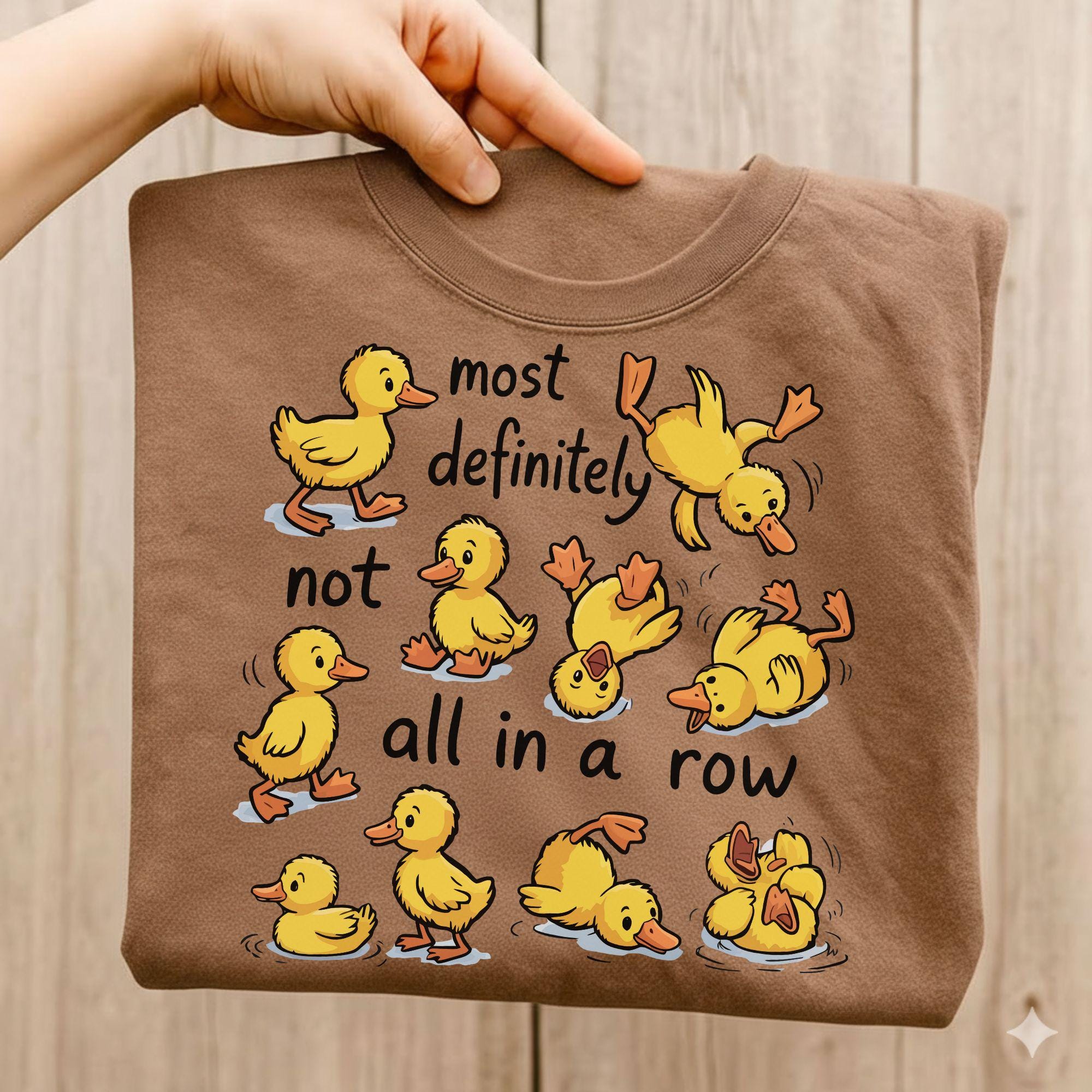 Most Definitely Not All in A Row Png, Funny Ducks Not All in a Row ...