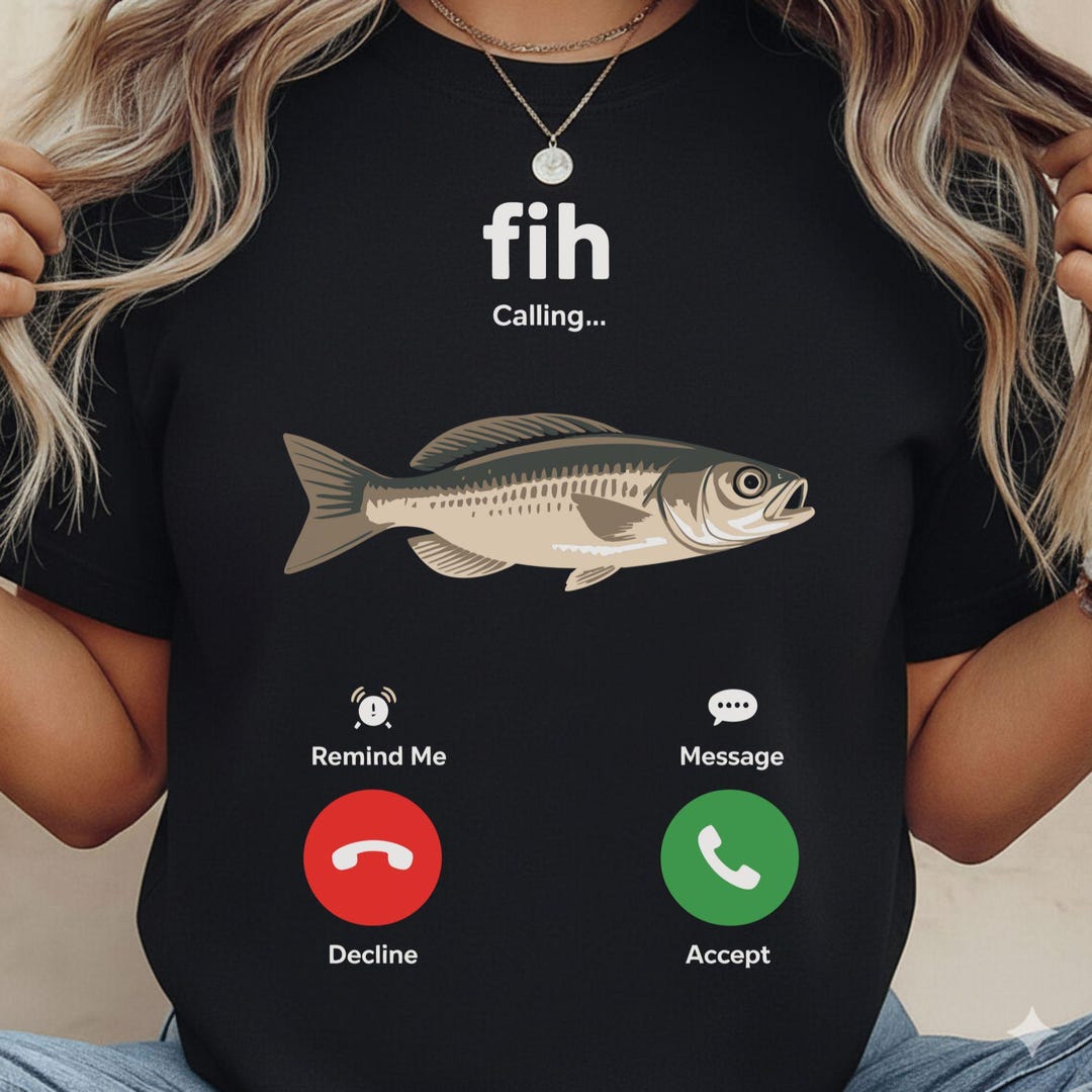 Fih Calling Remind Me Message Decline Accept Phone Call Fish Png ...