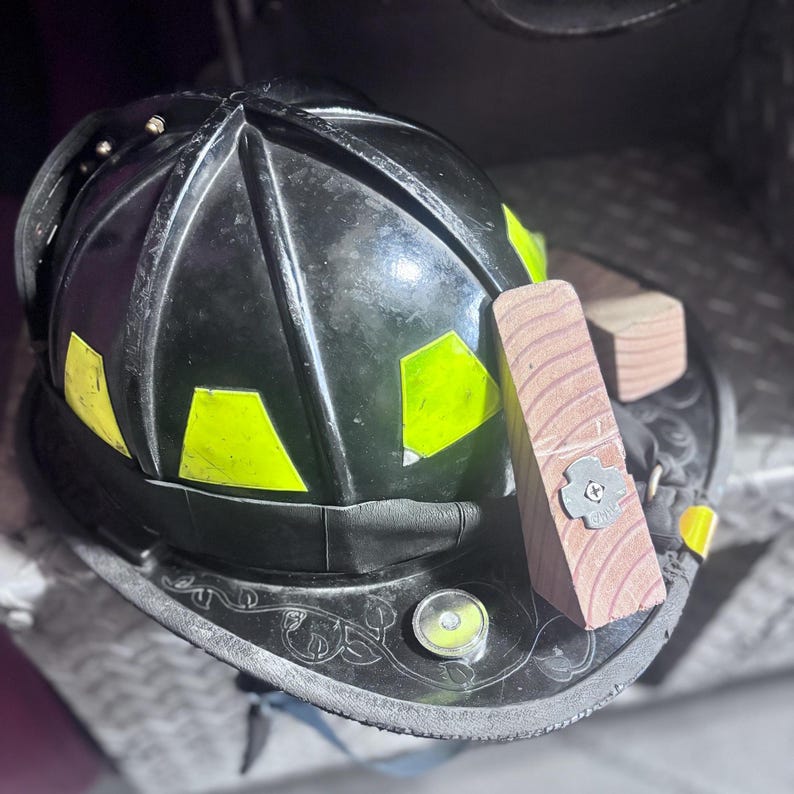Firefighter Magnetic Helmet Wedges / Chocks. Kit to Make Your Wedges ...