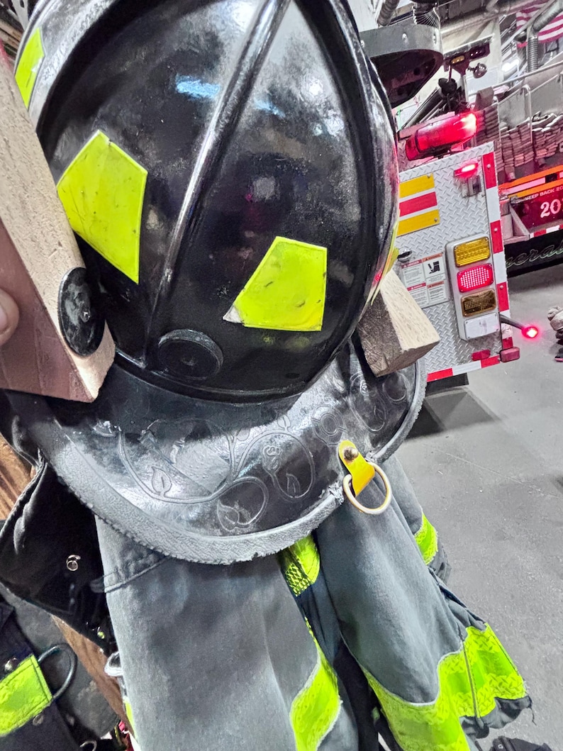 Firefighter Magnetic Helmet Wedges / Chocks. Kit to Make Your Wedges ...