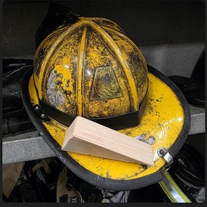 Firefighter Magnetic Helmet Wedges / Chocks. Kit to Make Your Wedges ...