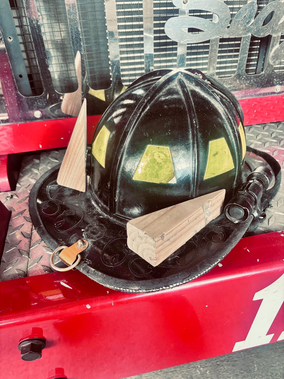 Firefighter Magnetic Helmet Wedges / Chocks. Kit to Make Your Wedges ...