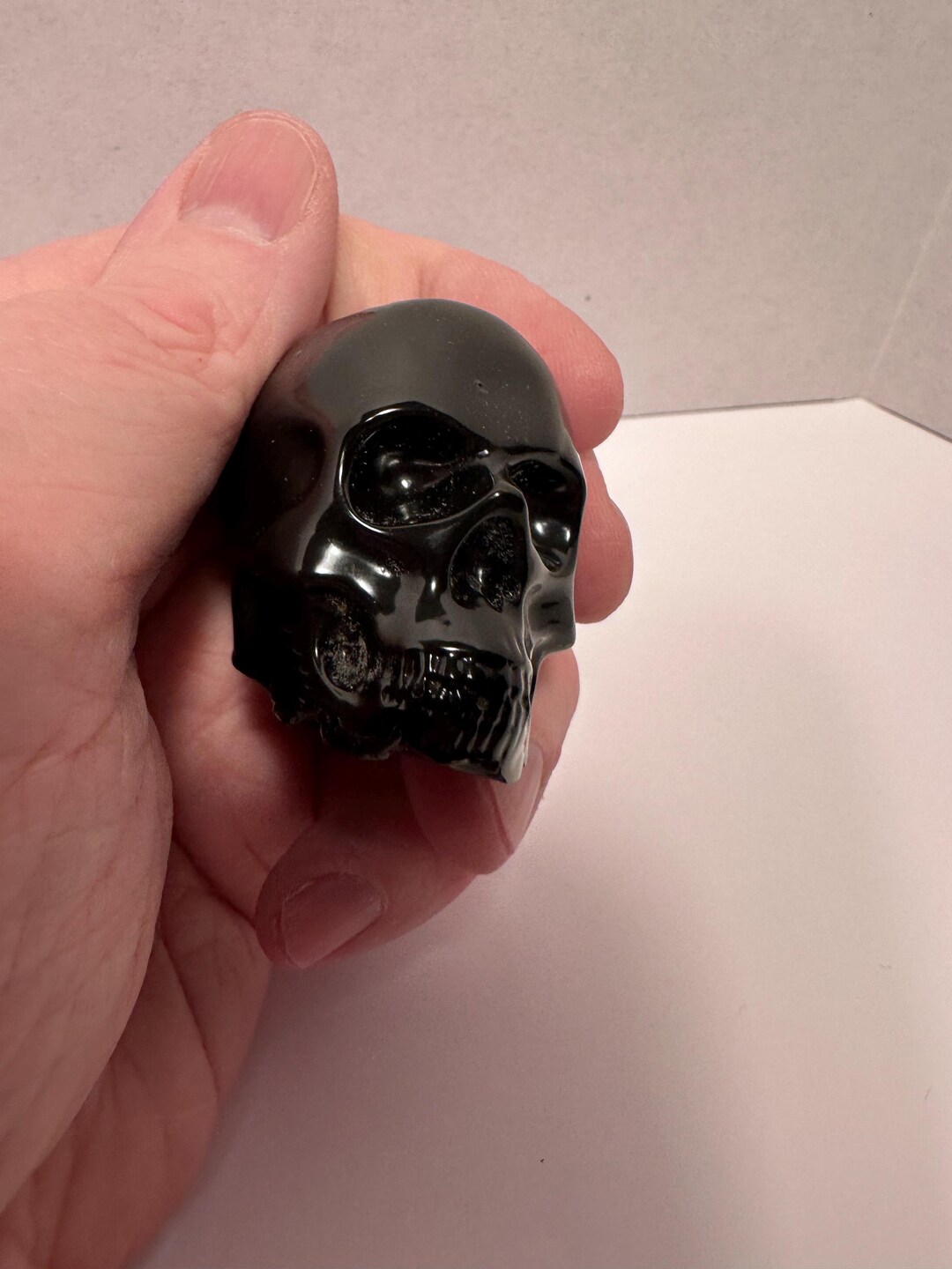 Handcrafted Small Skull Paperweight - Made From Recycled PLA Scraps ...