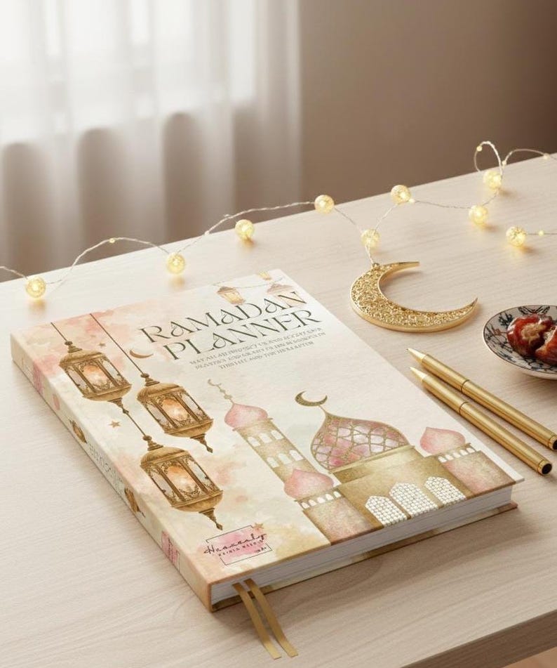 Ramadan Planner Printable 2026 | Islamic Reflection Journal for Muslim ...