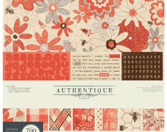 Authentique Paper Collection Nestled 12x12 Sticker | Etsy