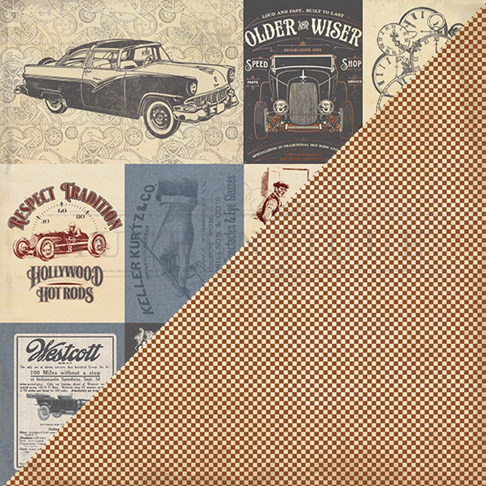 Authentique Paper Collection mister Collection Kit - Etsy