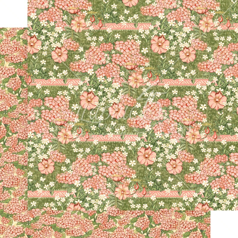 Graphic 45 garden Goddess 12x12 Paper Collection | Etsy