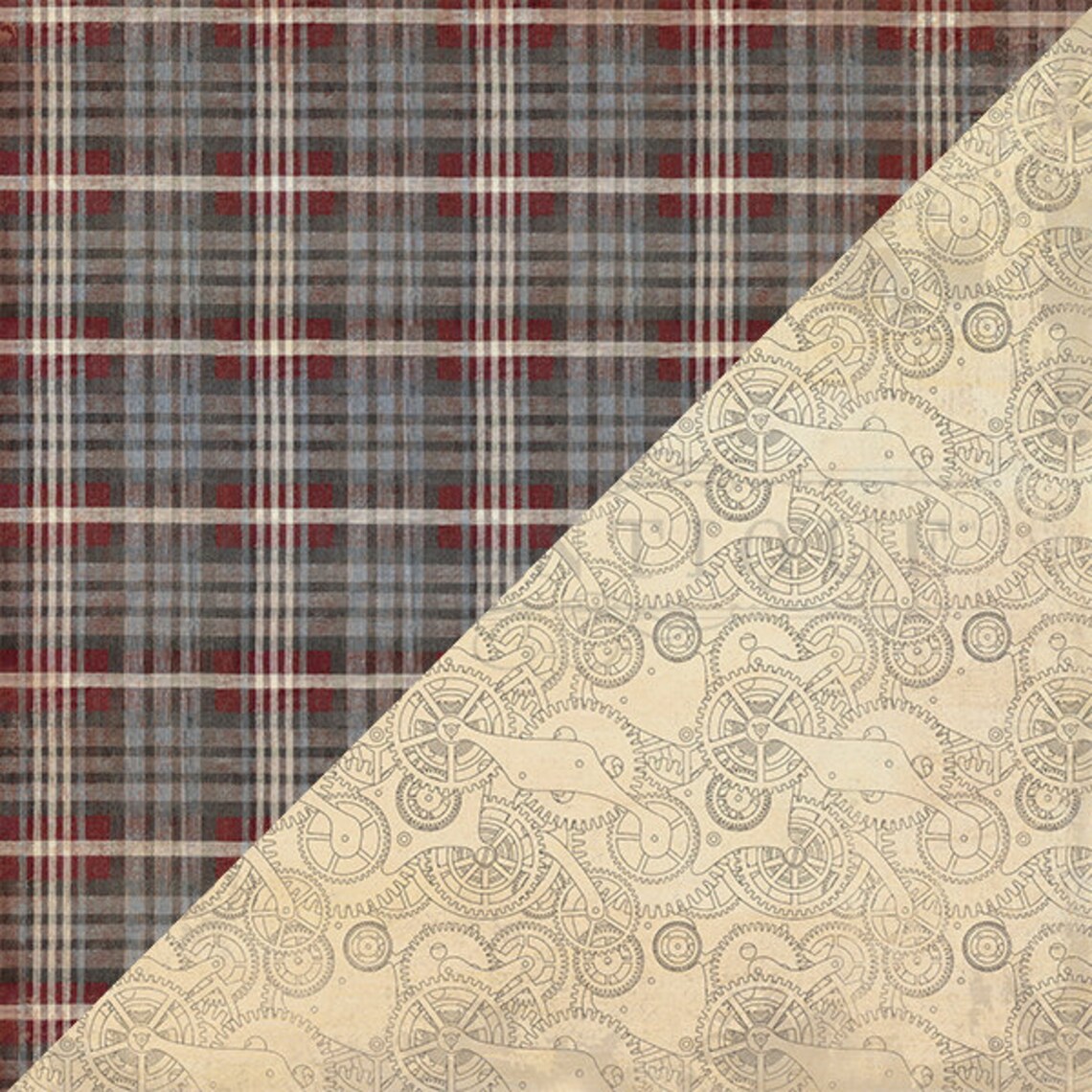 Authentique Paper Collection mister Collection Kit - Etsy