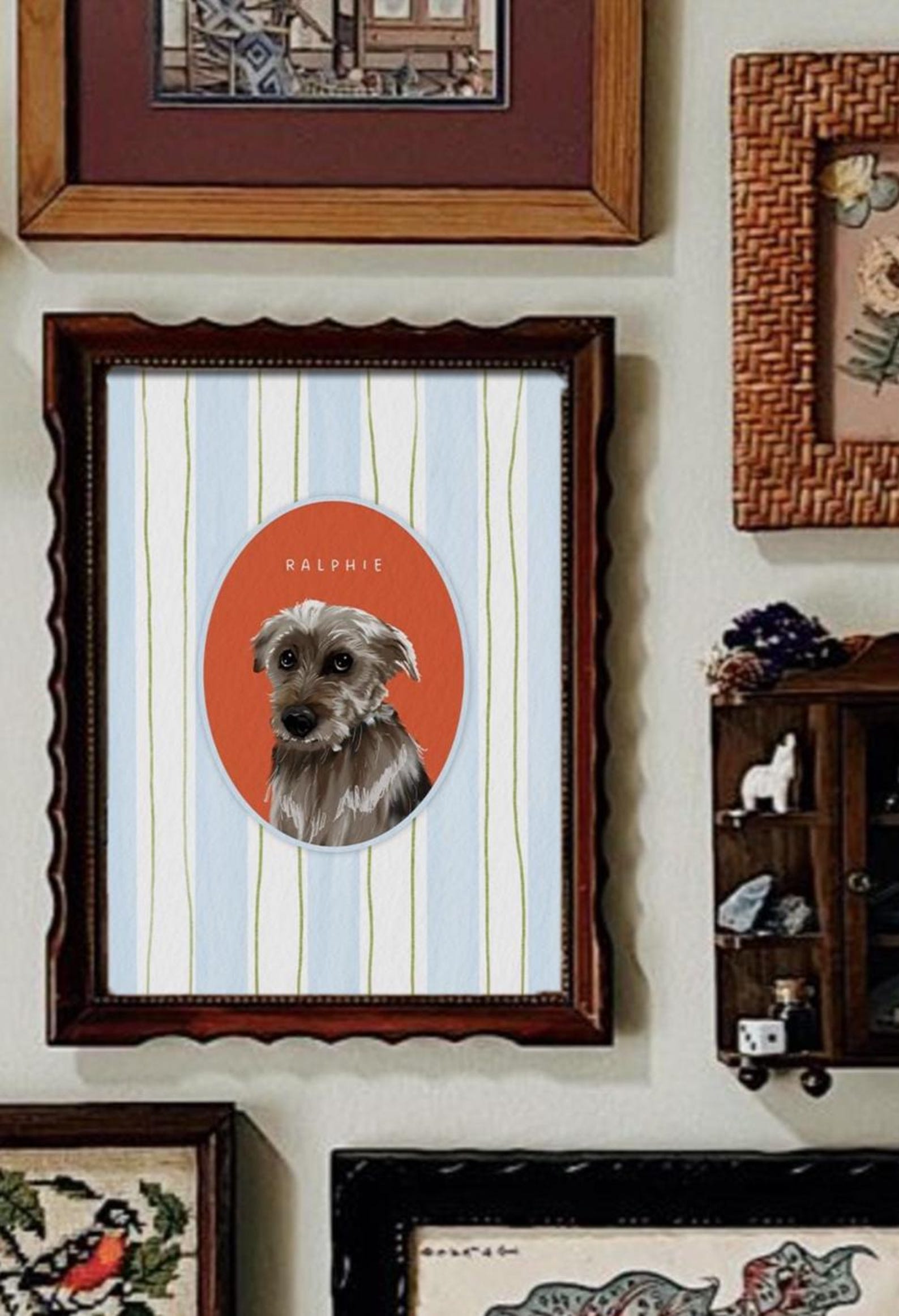 Custom Pet Portrait From Photo, Hand-drawn Dog or Cat Illustration ...