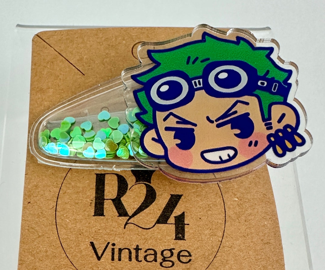 One Piece Hair Barrette Clip Accessory Shaker Metal Alligator Zoro - Etsy