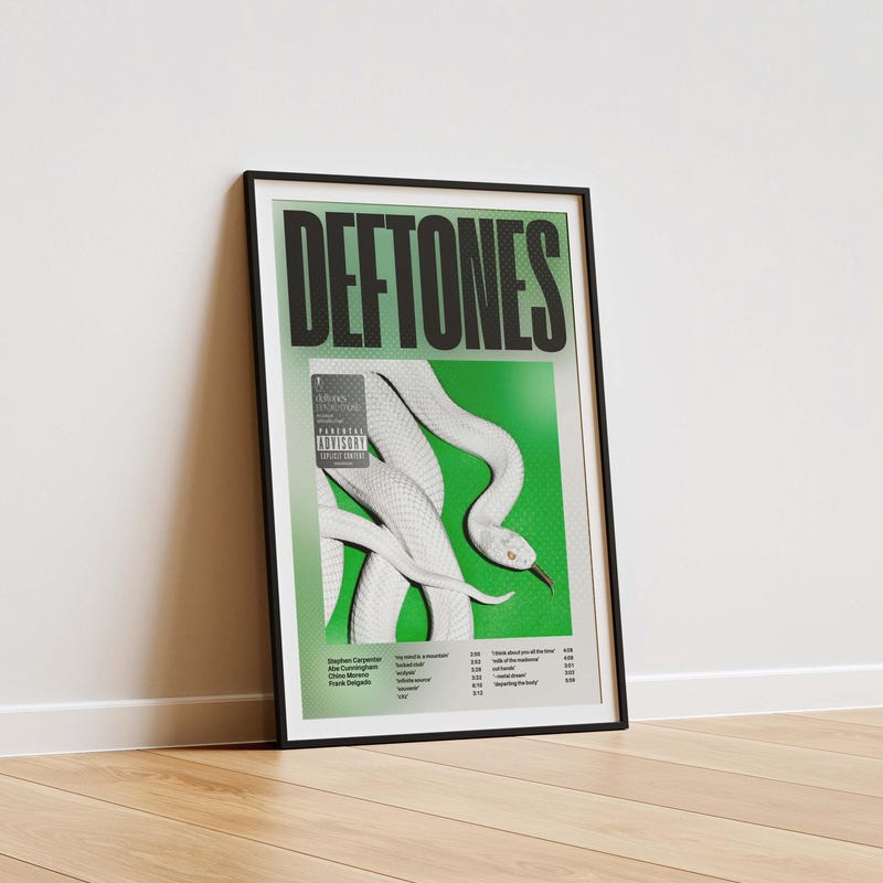 Deftones Poster - Etsy