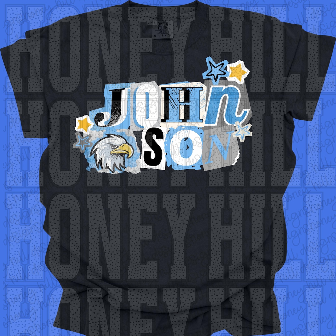 468. Johnson Scrapbook Lettering Design, Game Day PNG (digital Download ...