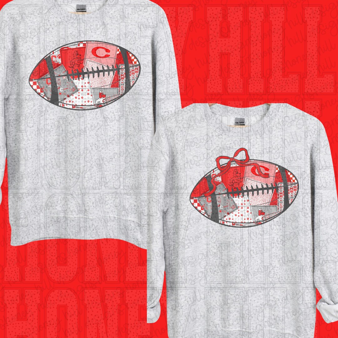 Corbin Redhounds Football PNG, School Spirit Graphic (digital Download ...